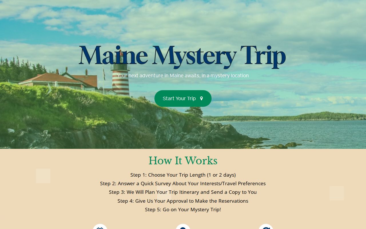 Maine Mystery Trip